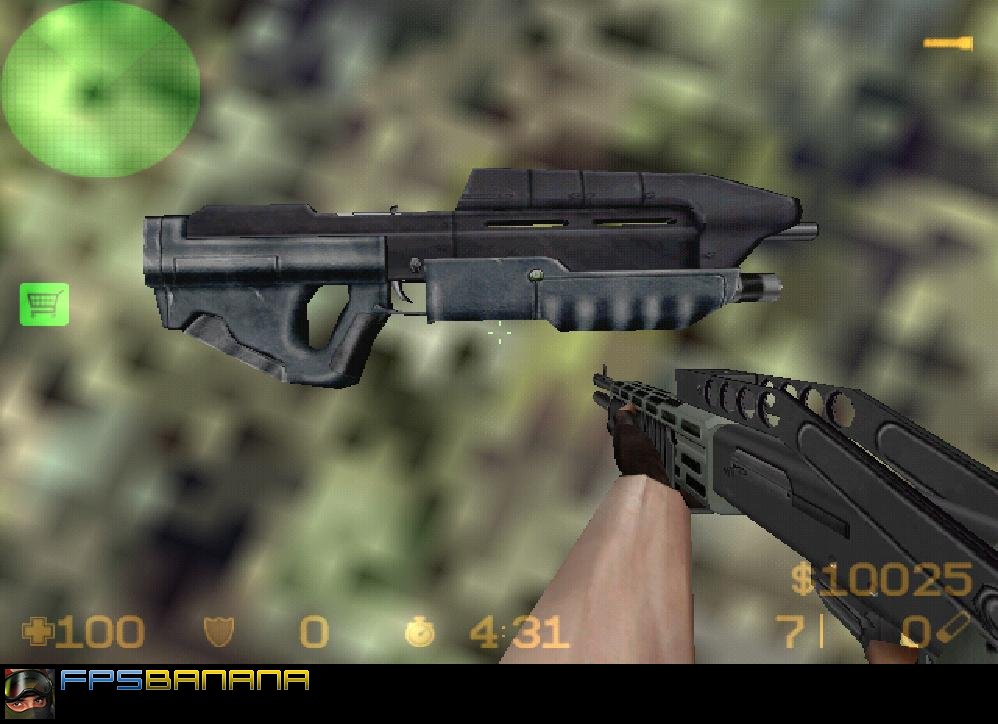 P90 spatial [Counter-Strike 1.6] [Mods]