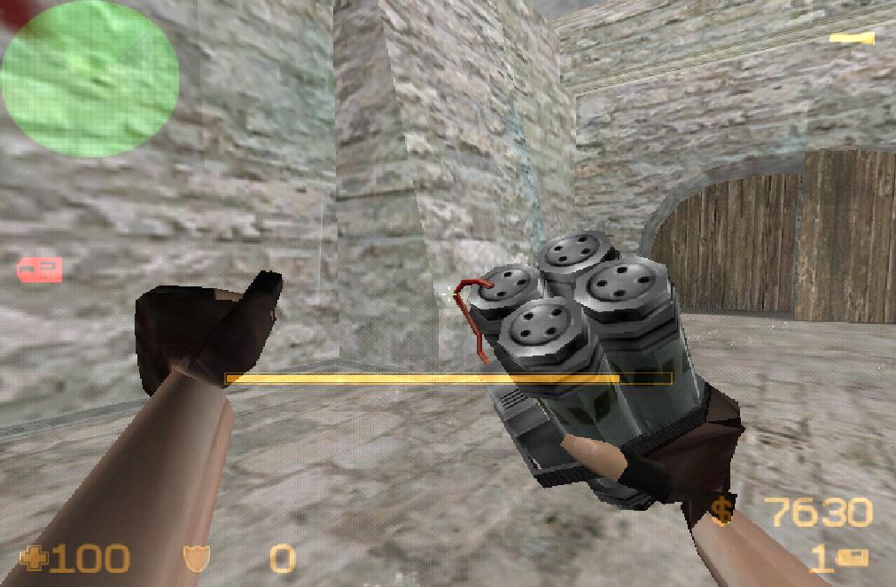 4 cilinders of C4 [Counter-Strike 1.6] [Mods]