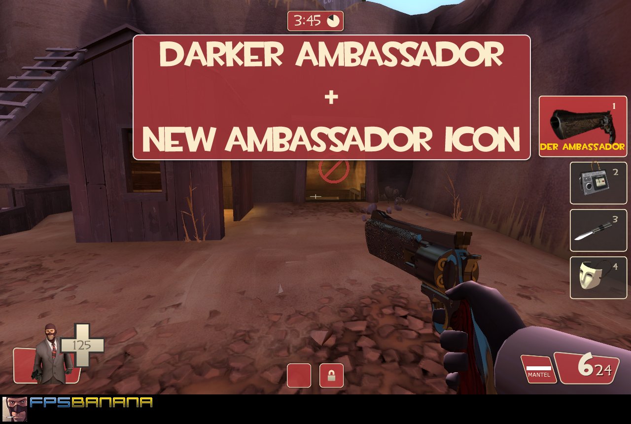 Darker Ambassador Mod for Team Fortress 2 | TF2 Mods