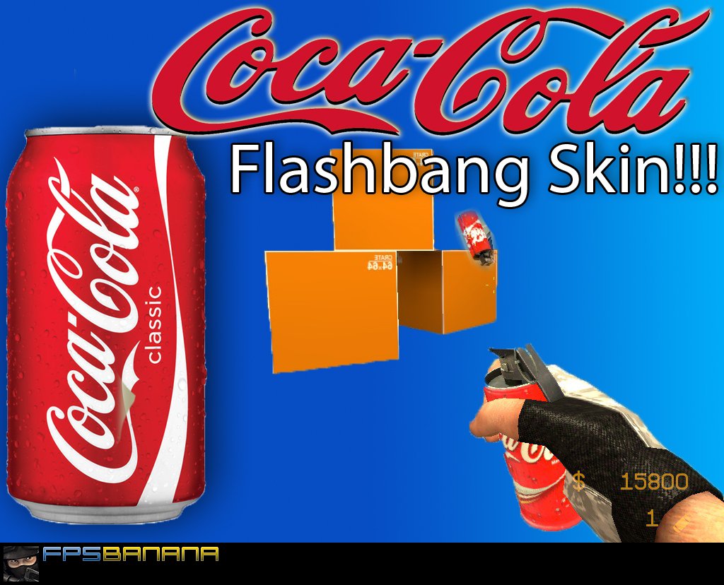 Coca Cola Flashbang Mod for Counter-Strike: Source | CS:S Mods