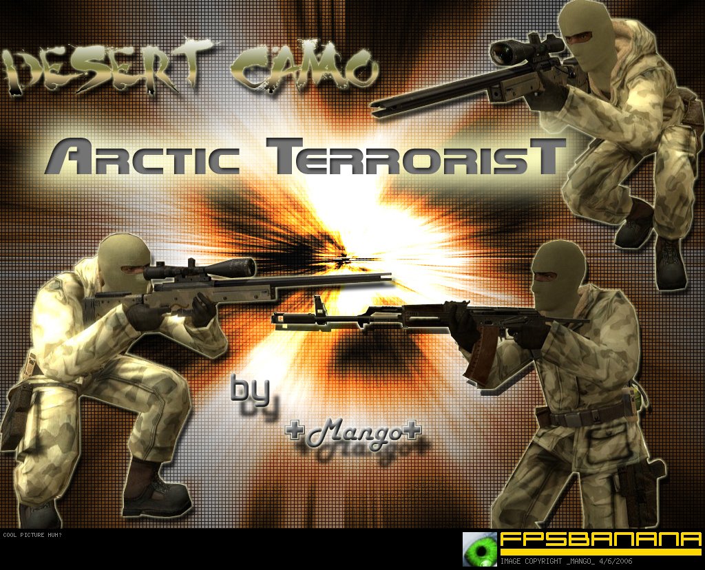 Mango's Desert Camo Terrorist [Counter-Strike: Source] [Mods]