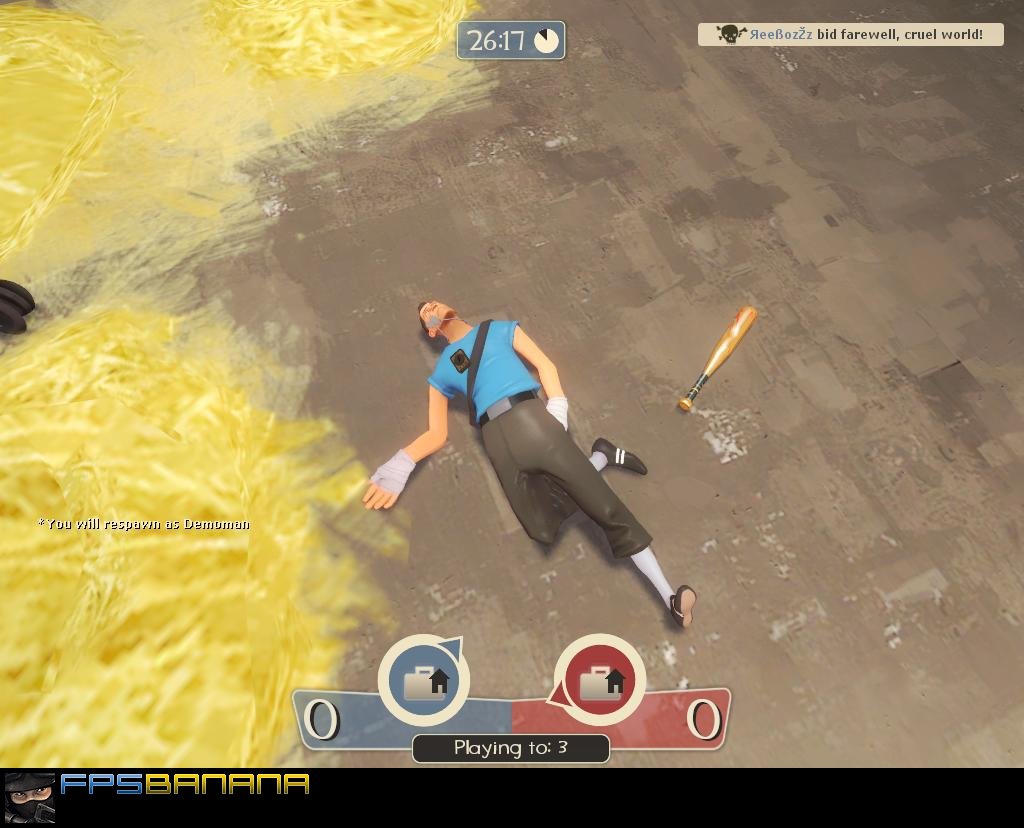 Bronze Bat With Blood Mod for Team Fortress 2 | TF2 Mods