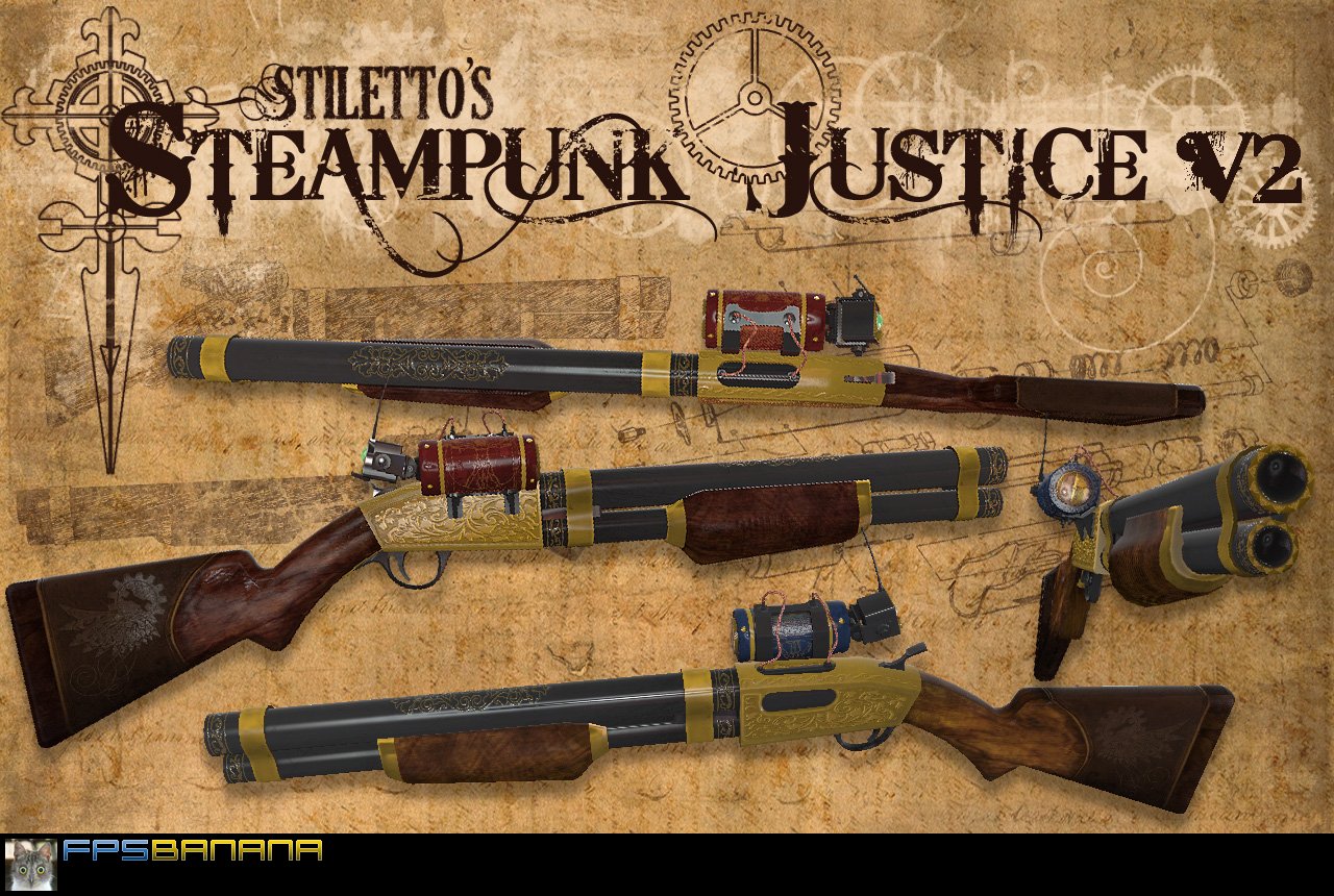 Steampunk Justice V2 Mod for Team Fortress 2 | TF2 Mods