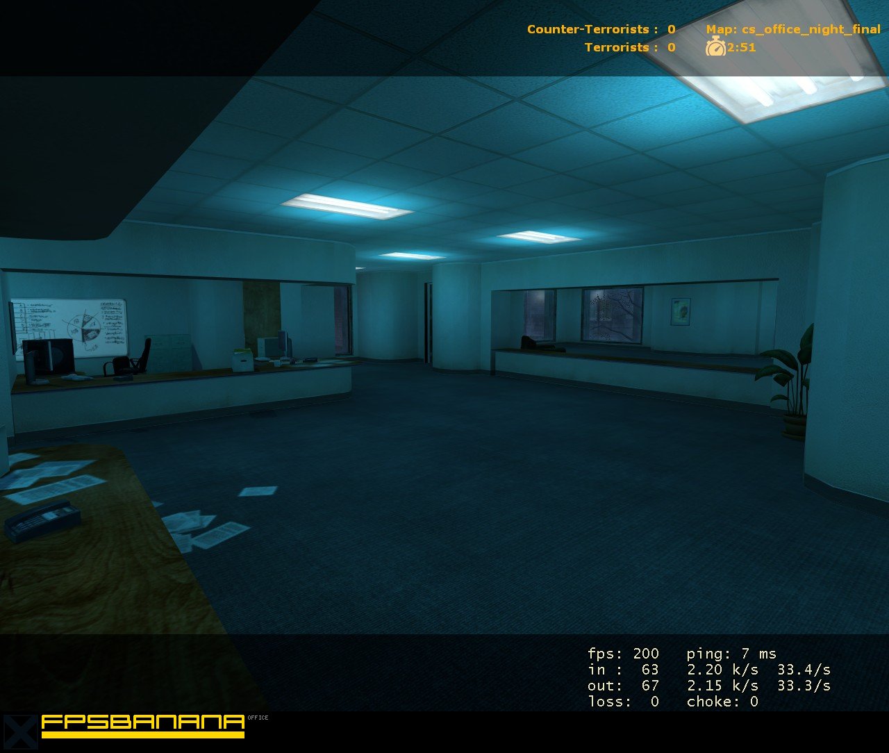 cs_office_night_final Mod for Counter-Strike: Source | CS:S Mods