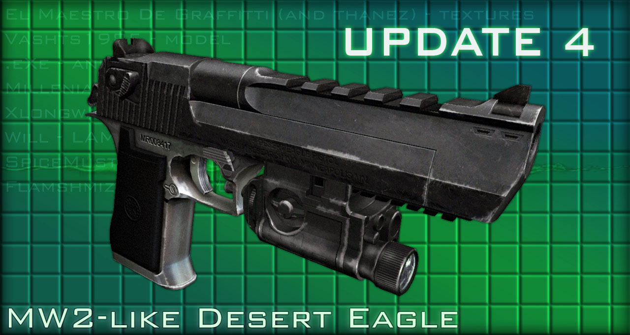 UPDATE 4: MW2-like Desert Eagle Mod for Counter-Strike: Source | CS:S Mods