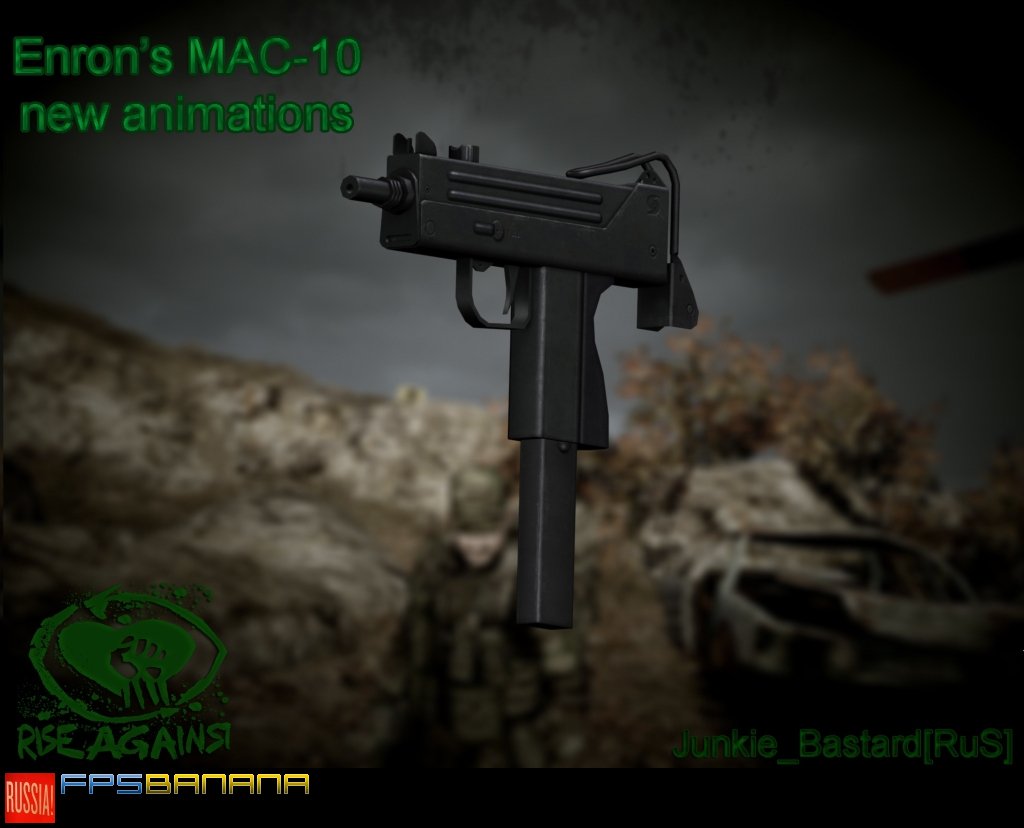 Enron's MAC-10 on new animations Mod for Counter-Strike: Source | CS:S Mods