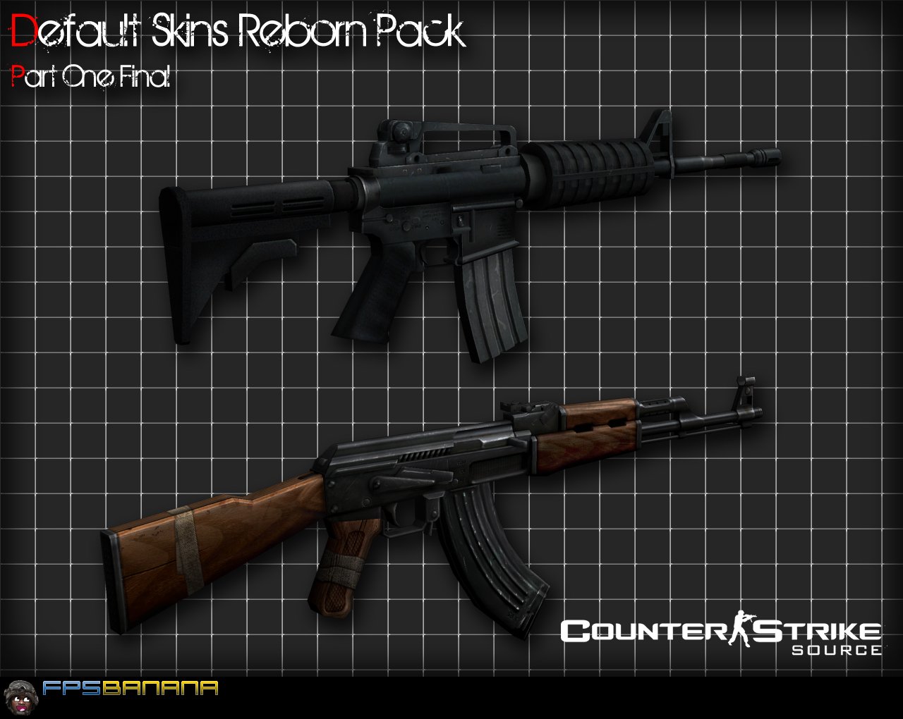 Default Skins Reborn Pack - Part One Final Mod for Counter-Strike ...