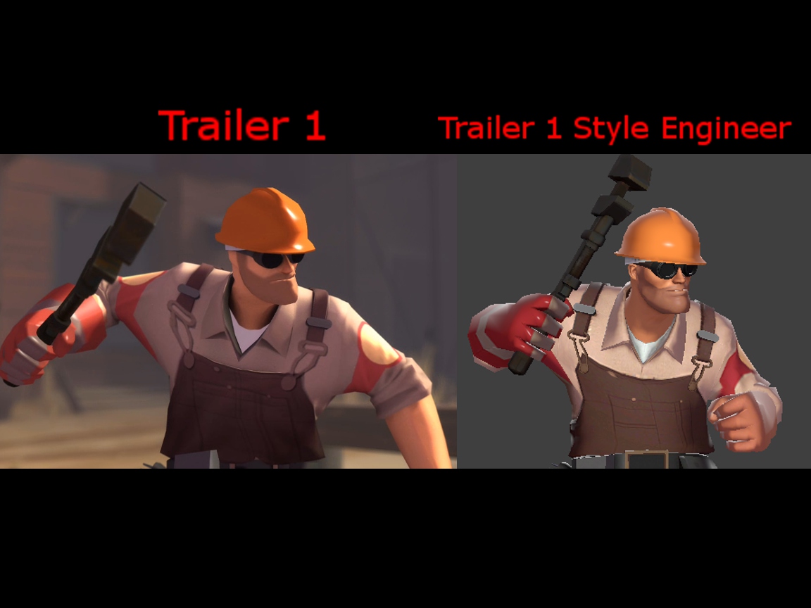 Beta-Style Engineer Edit Mod for Team Fortress 2 | TF2 Mods