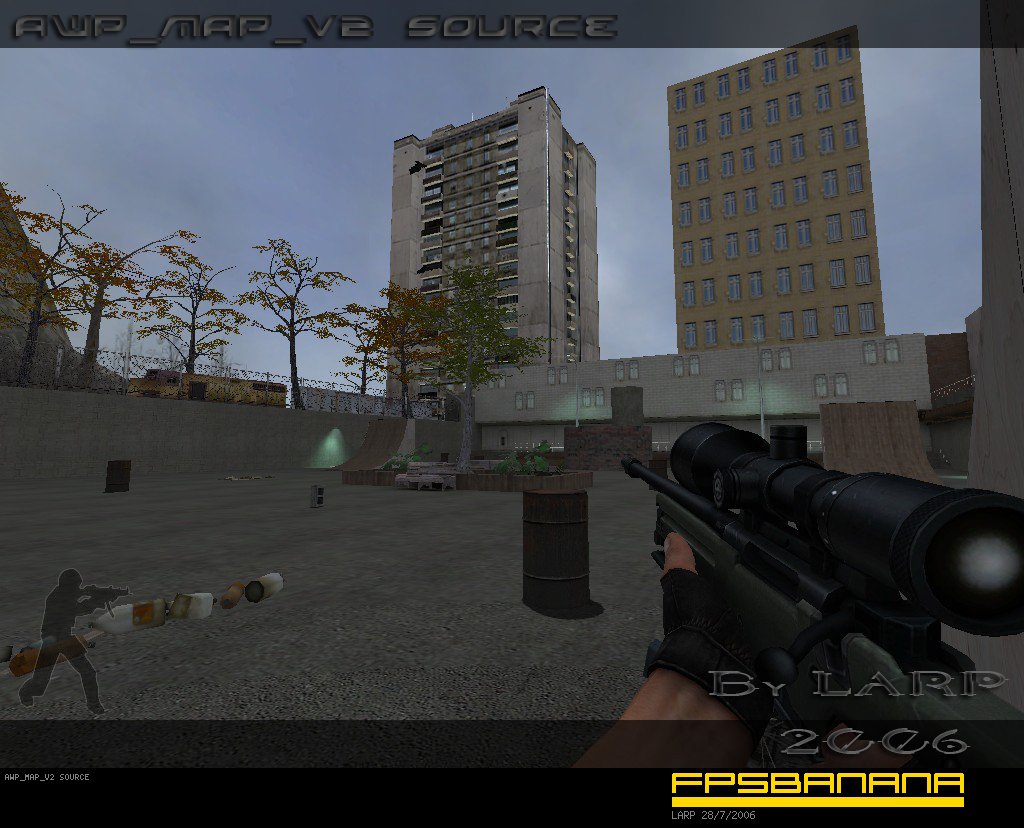 awp_map_v2 Mod for Counter-Strike: Source | CS:S Mods