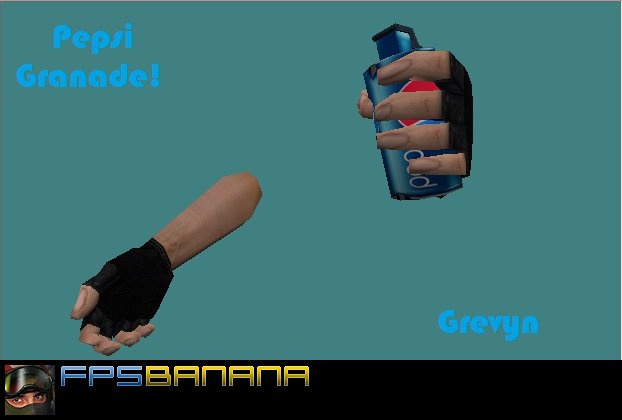 Pepsi Grenade Mod for Counter-Strike 1.6 | CS1.6 Mods