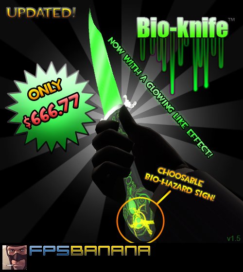 The Bio-Knife *UPDATED* Mod for Team Fortress 2 | TF2 Mods