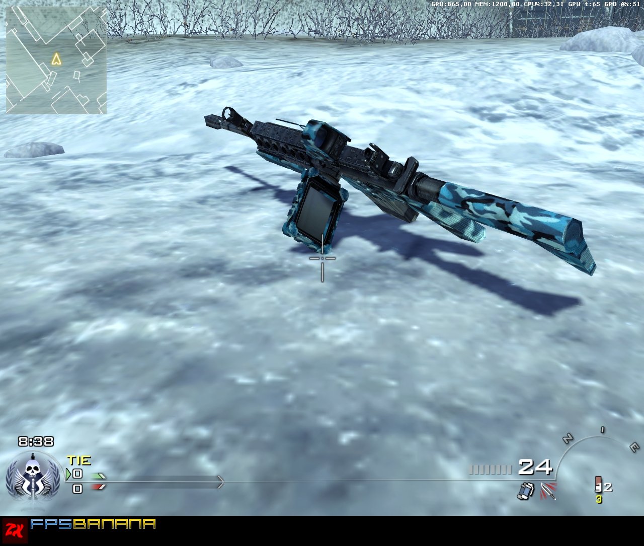 Blue Camo Mod for Call of Duty: Modern Warfare 2 | CoD:MW2 Mods