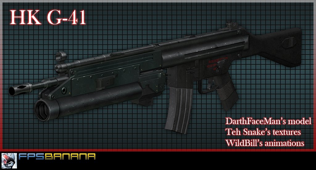 Teh Snake's HK G41 Mod for Counter-Strike: Condition Zero | CS:CZ Mods