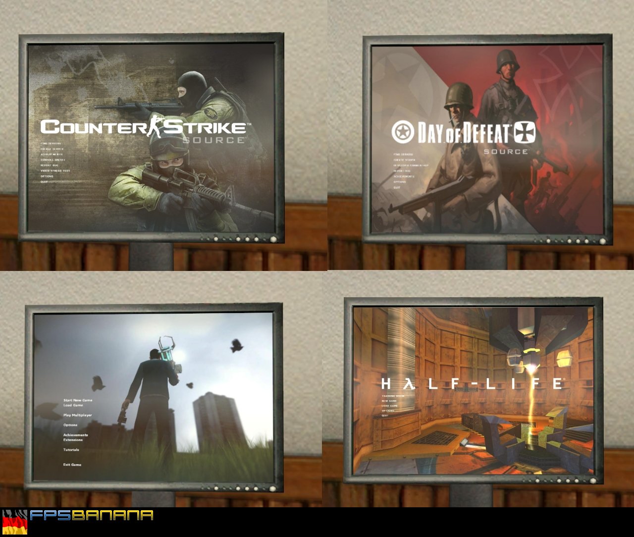 Source Games Screen Pack [Counter-Strike: Source] [Mods]