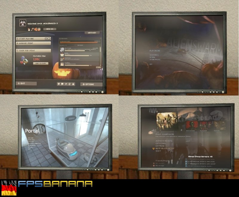 Source Games Screen Pack [Counter-Strike: Source] [Mods]