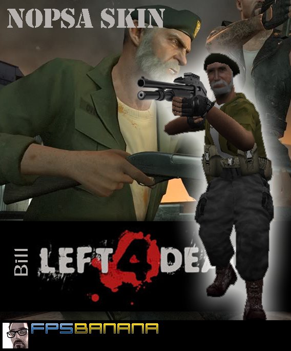 Bill L4D [Counter-Strike: Condition Zero] [Mods]