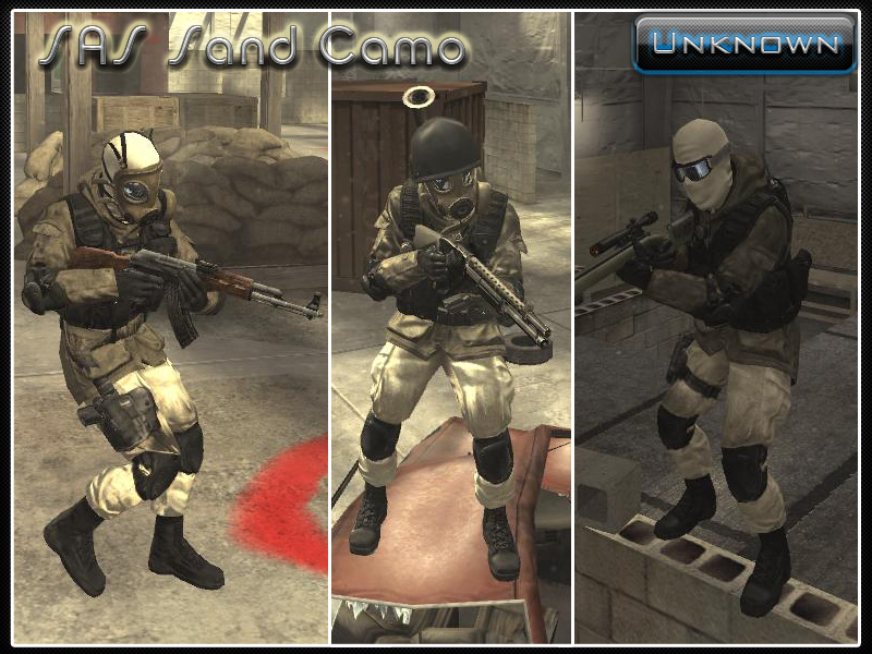 SAS Sand Camo [Call of Duty 4: Modern Warfare] [Mods]