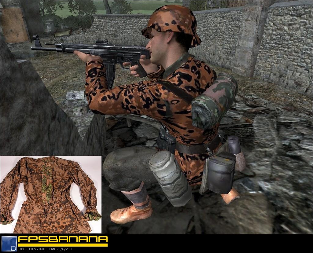AceofSpades' Camo Waffen SS Skins (Final) Mod for Call of Duty 2 | CoD2 Mods