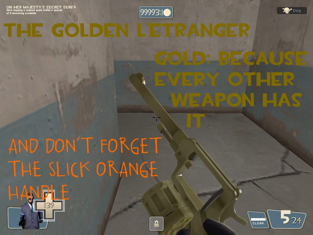 Bronze/Gold L'etranger Mod for Team Fortress 2 | TF2 Mods