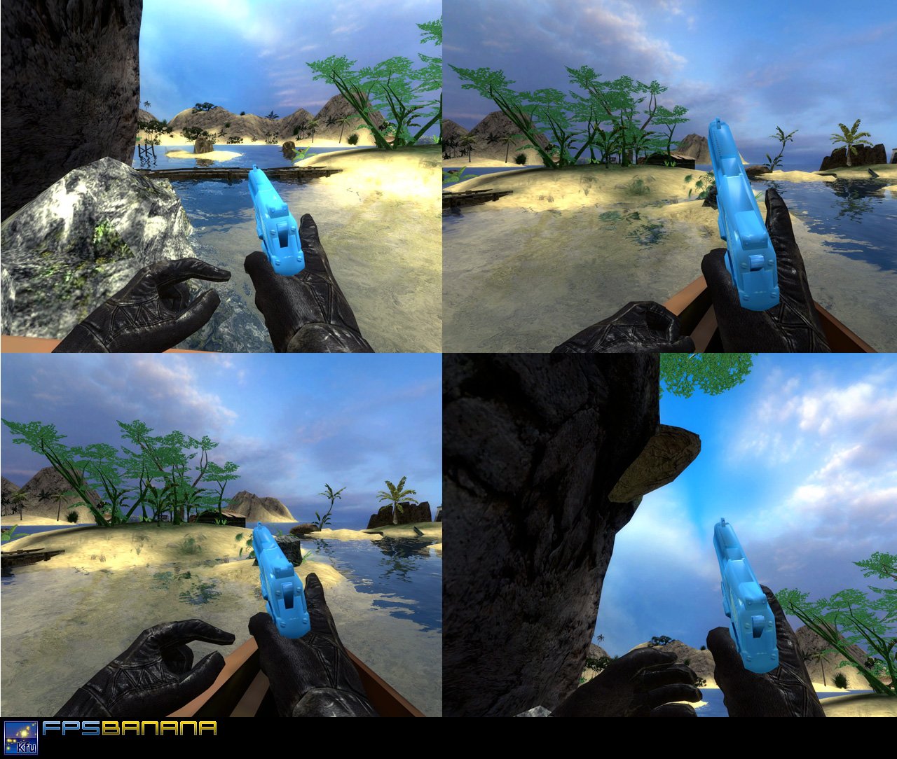 Kfu's Time Crisis Xtreme Pistol Mod for Counter-Strike: Source | CS:S Mods