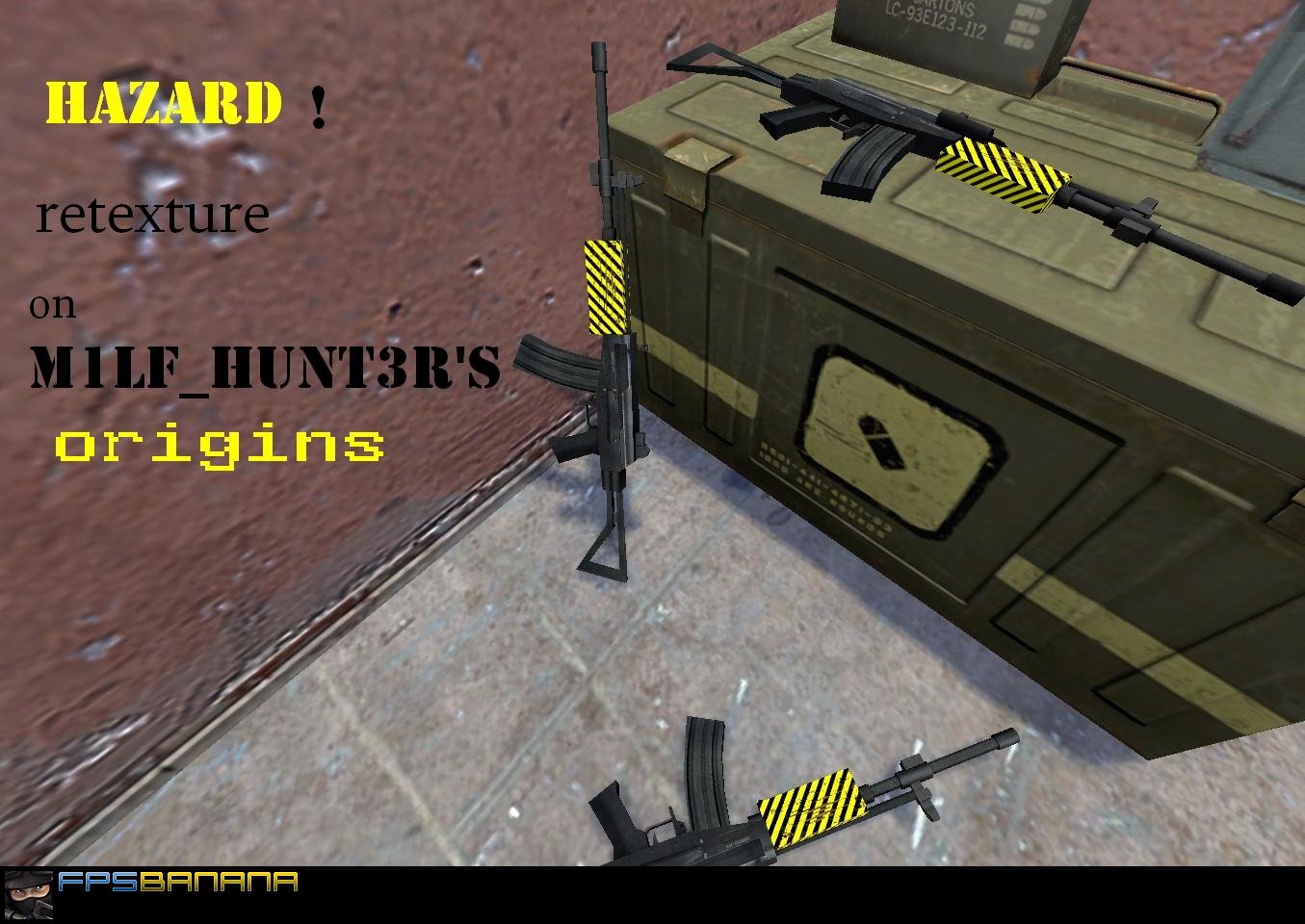 Hazard! Galil retexture on M1LF_HUNT3R'S origins [Counter-Strike ...