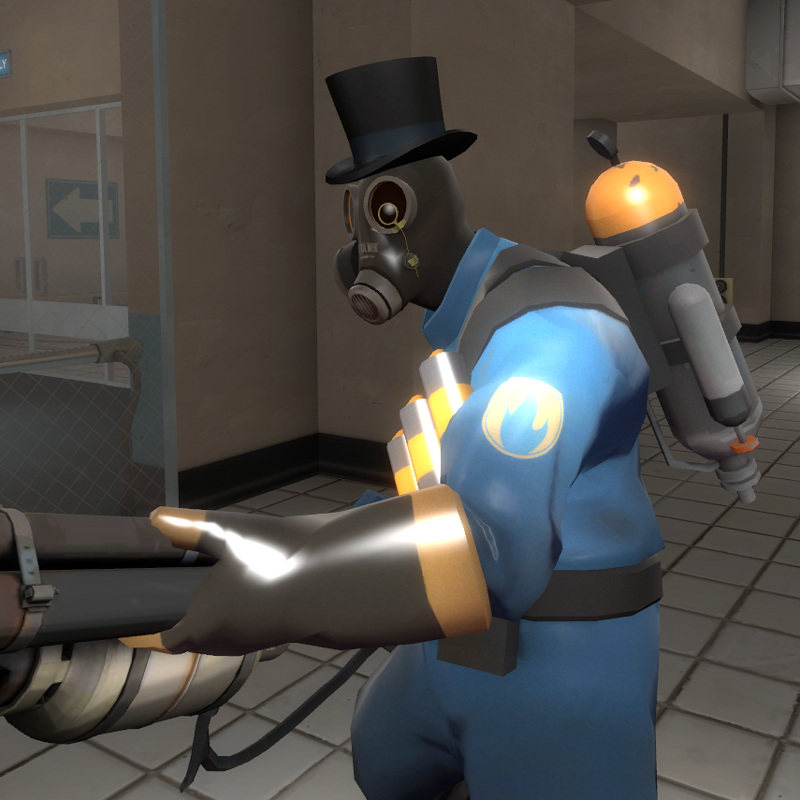 Pyro's Top Hat + Monocle Mod for Team Fortress 2 | TF2 Mods