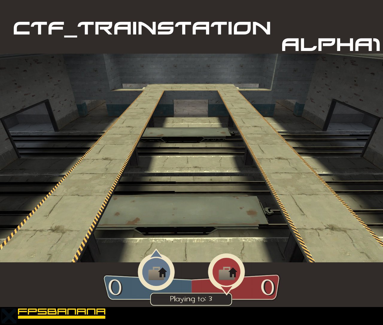 ctf_trainstation_alpha1 Mod for Team Fortress 2 | TF2 Mods