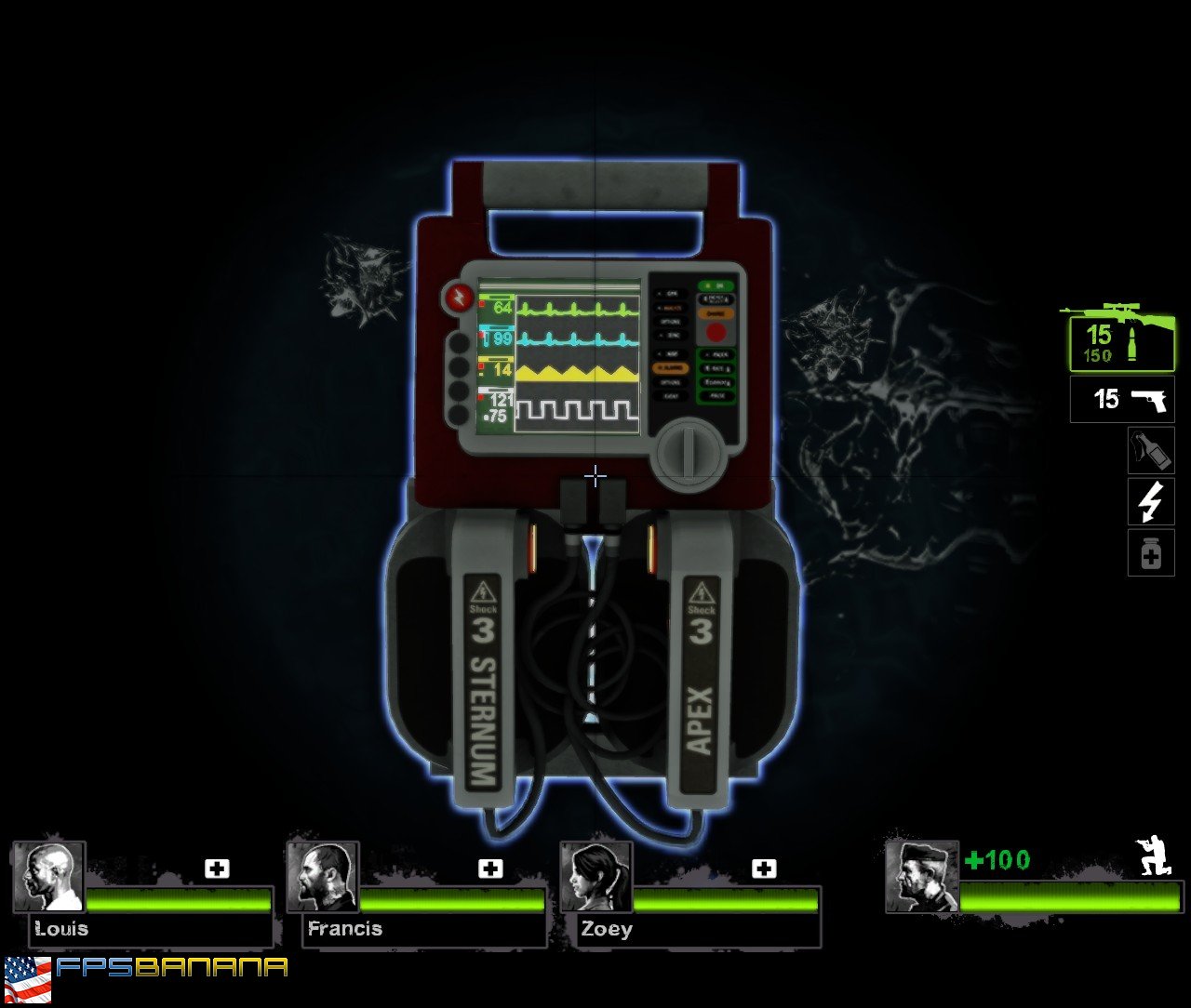 Defibrillator with Glowing Animated Display Mod for Left 4 Dead 2 ...