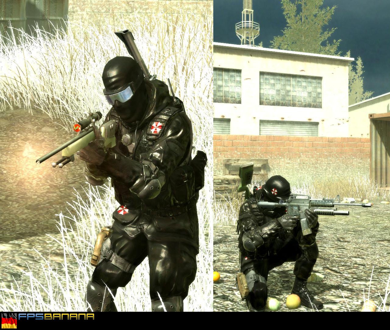 Umbrella Black SAS [Call of Duty 4: Modern Warfare] [Mods]