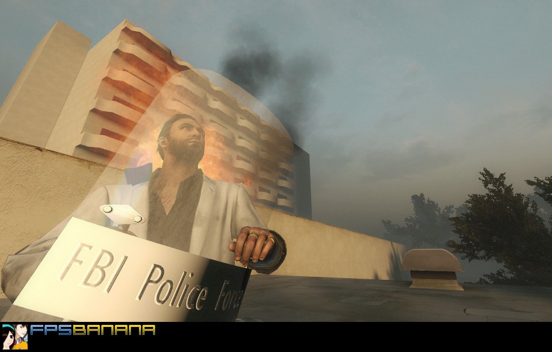 Clear/Clean RIOT Shield Mod for Left 4 Dead 2 | L4D2 Mods