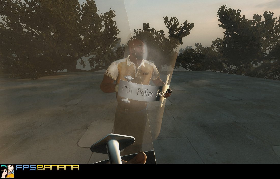 Clear/Clean RIOT Shield Mod for Left 4 Dead 2 | L4D2 Mods