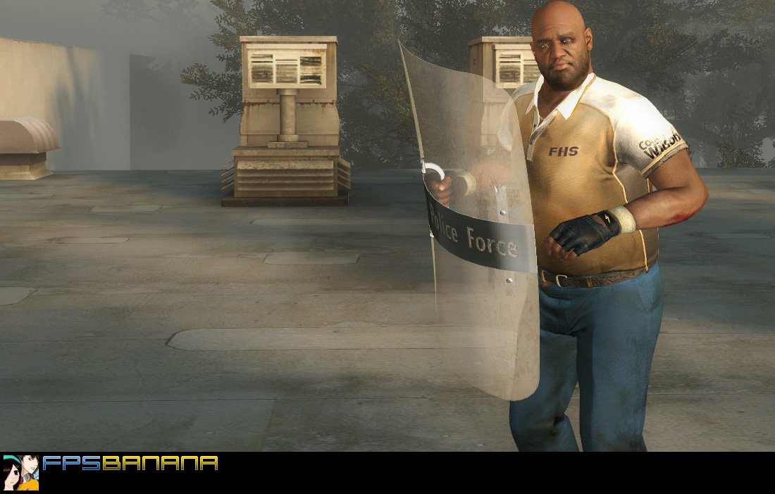 Clear/Clean RIOT Shield Mod for Left 4 Dead 2 | L4D2 Mods