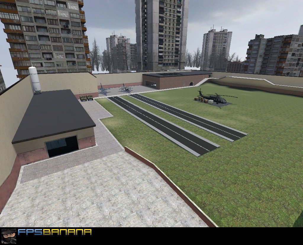 The military base Mod for Garry's Mod | GMod Mods