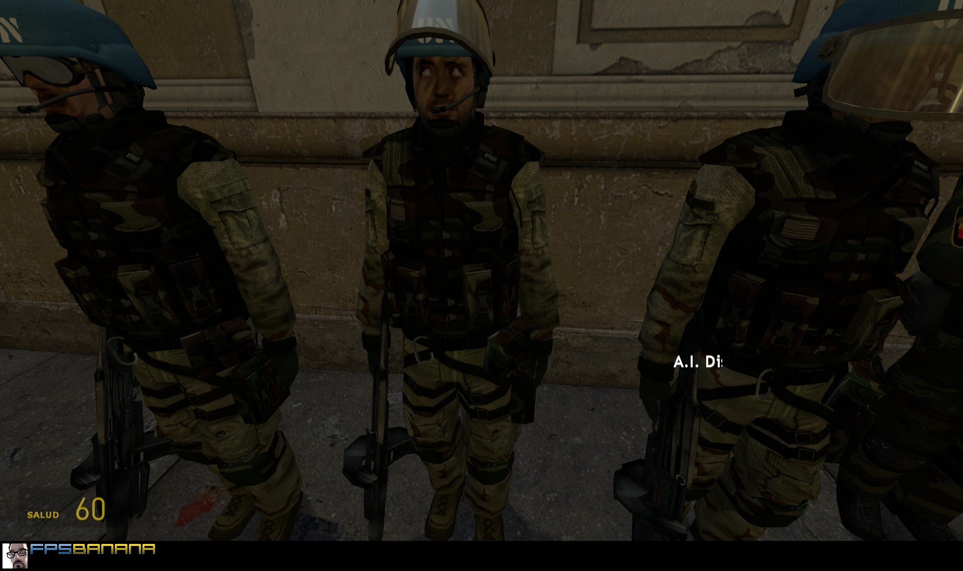 UN Soldiers + UN Barney Leader Mod for Half-Life 2 | HL2 Mods
