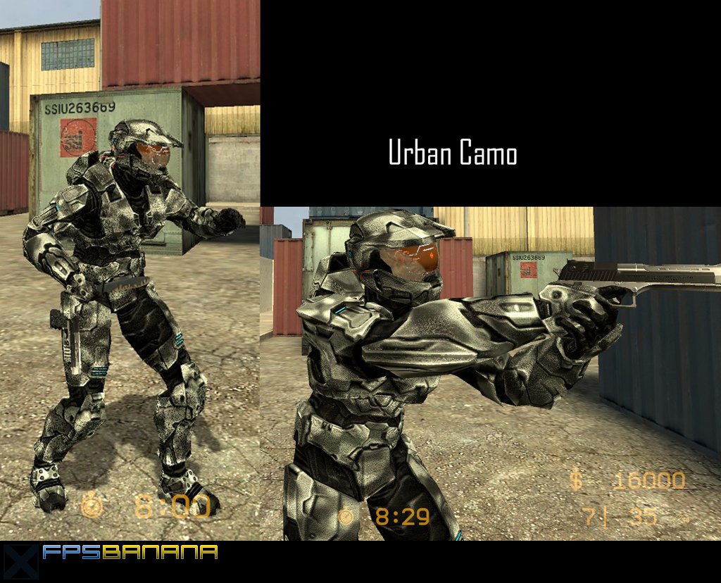 HALO 3 PlayerModel Re-Tex Mod for Counter-Strike: Source | CS:S Mods