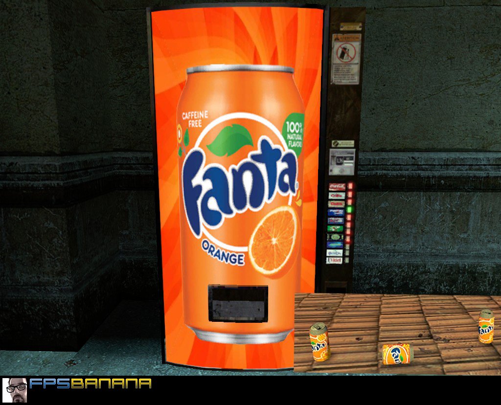 Fanta Vending Machine [Half-Life 2] [Mods]