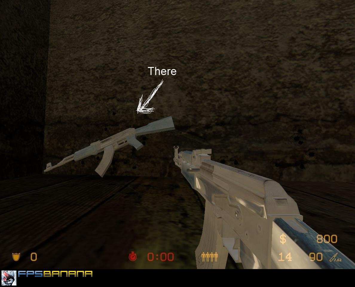 Negative AK-47 [Counter-Strike: Source] [Mods]