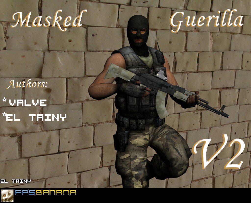 Masked Guerilla V2 Mod for Counter-Strike: Source | CS:S Mods