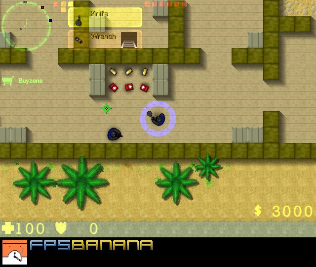 Frying Pan (with sfx frm l4d2) Mod for CS2D | CS2D Mods