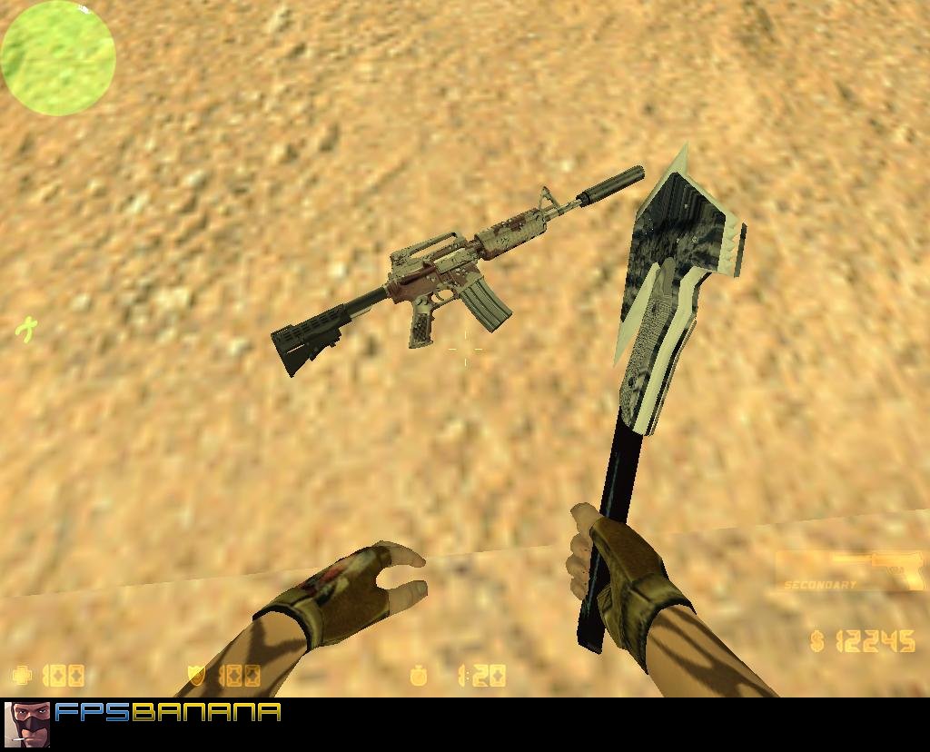 CrossFire Style M4A1-S WORKING Mod for Counter-Strike 1.6 | CS1.6 Mods