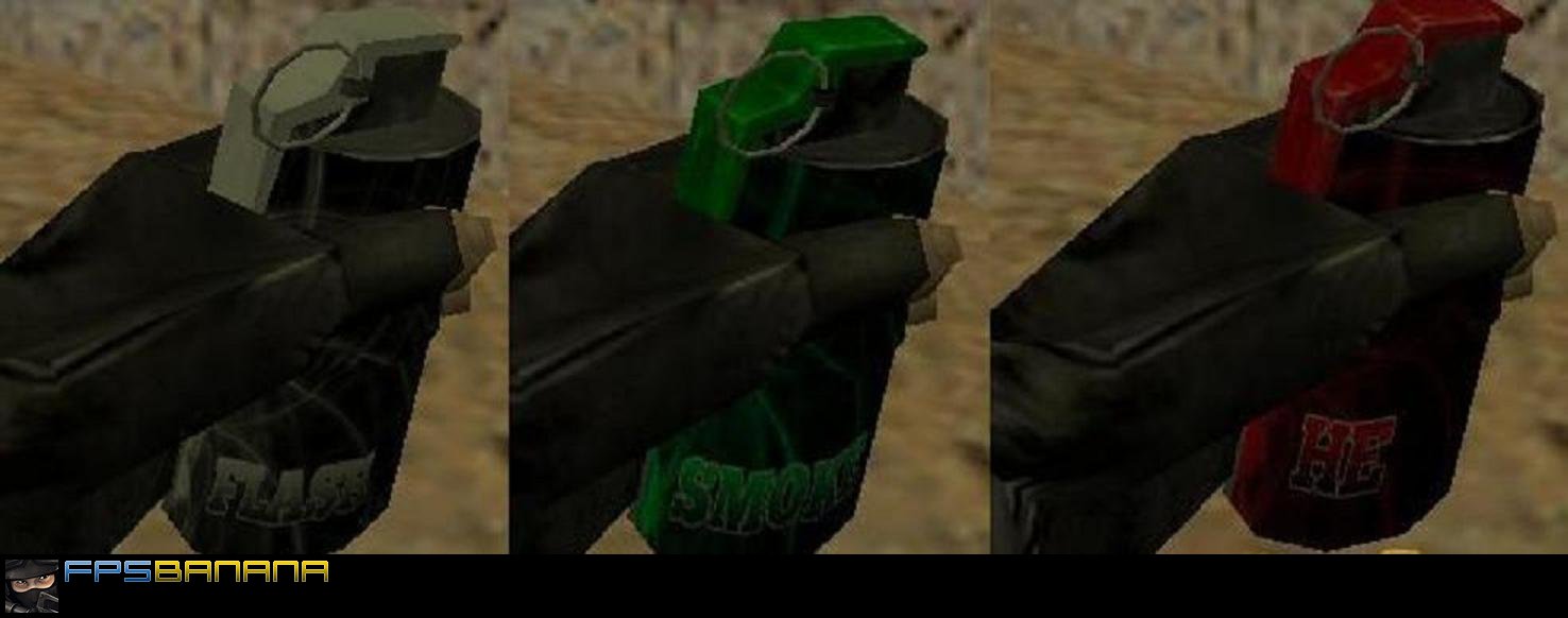 LeftHand Grenades [Counter-Strike 1.6] [Mods]