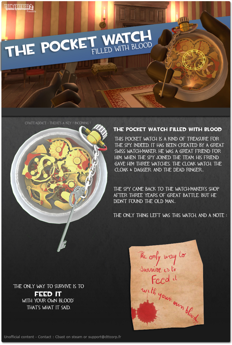 The Pocket Watch Filled With Blood Mod for Team Fortress 2 | TF2 Mods