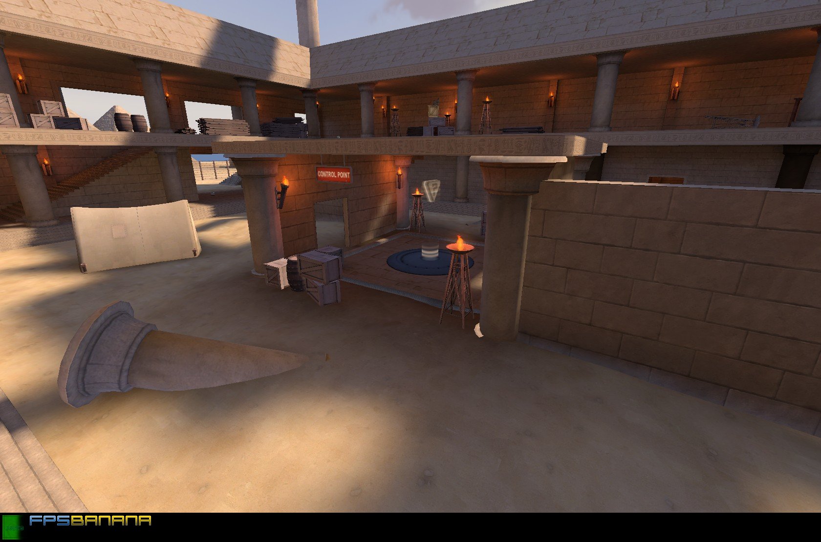 Koth_Courtyard Mod for Team Fortress 2 | TF2 Mods