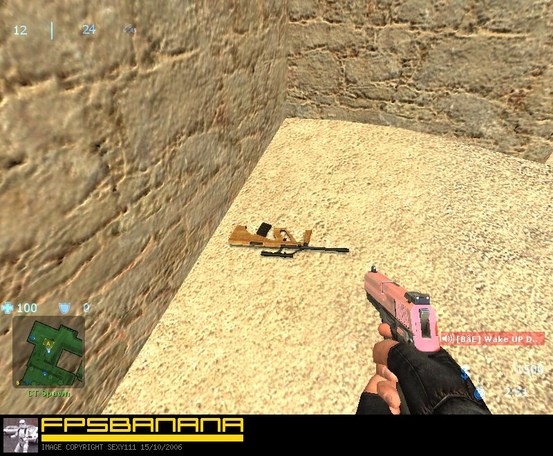 Sams Wooden Aug V2 (now With W_model) [Counter-Strike: Source] [Mods]