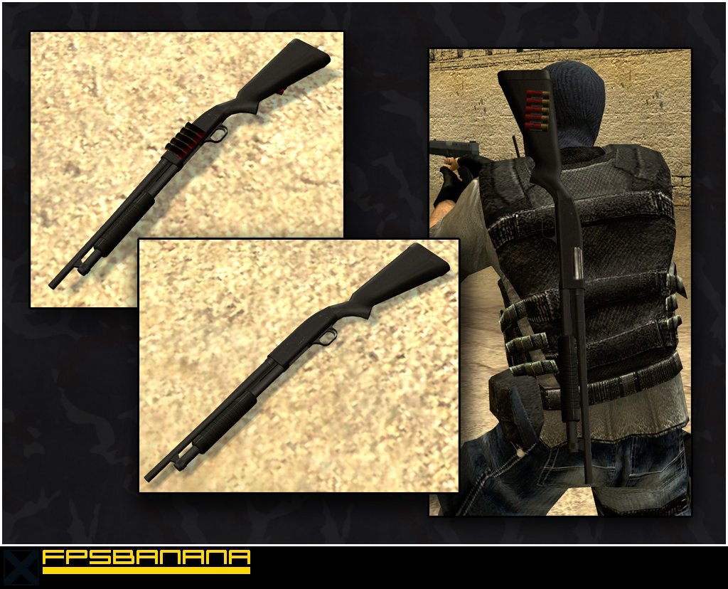 Mossberg Shotgun Mod for Counter-Strike: Source | CS:S Mods