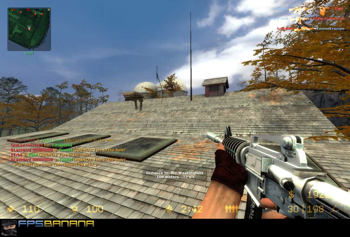 Alcad M4A1 (Silver/Black) Mod for Counter-Strike: Source | CS:S Mods