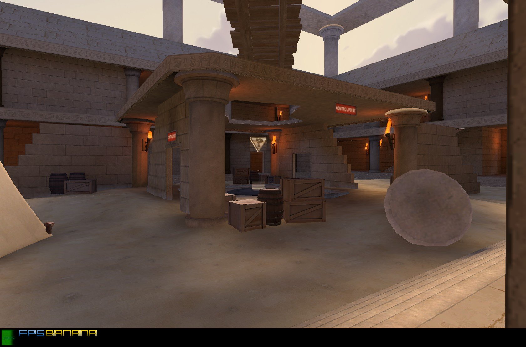 koth_courtyard_b1 Mod for Team Fortress 2 | TF2 Mods