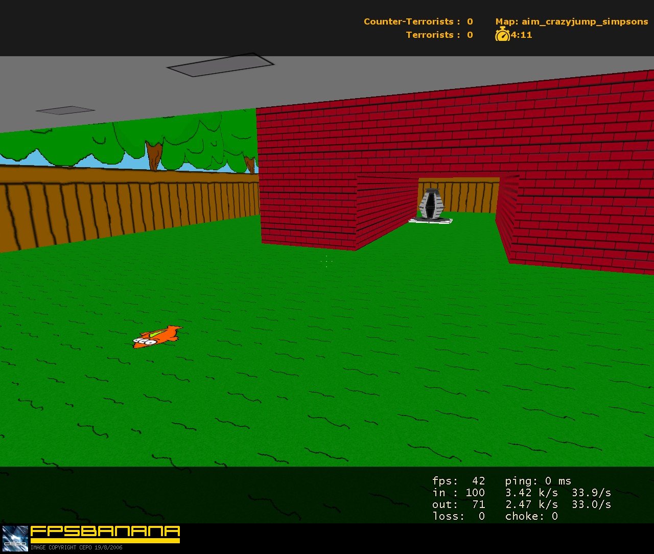 aim_crazyjump_simpsons Mod for Counter-Strike: Source | CS:S Mods