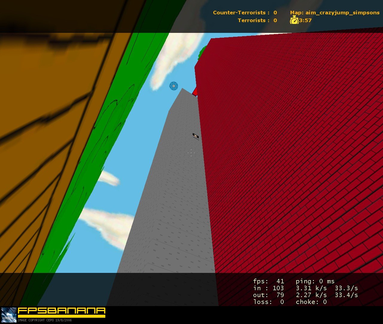 aim_crazyjump_simpsons Mod for Counter-Strike: Source | CS:S Mods