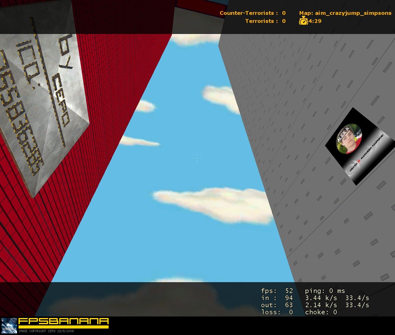 aim_crazyjump_simpsons Mod for Counter-Strike: Source | CS:S Mods